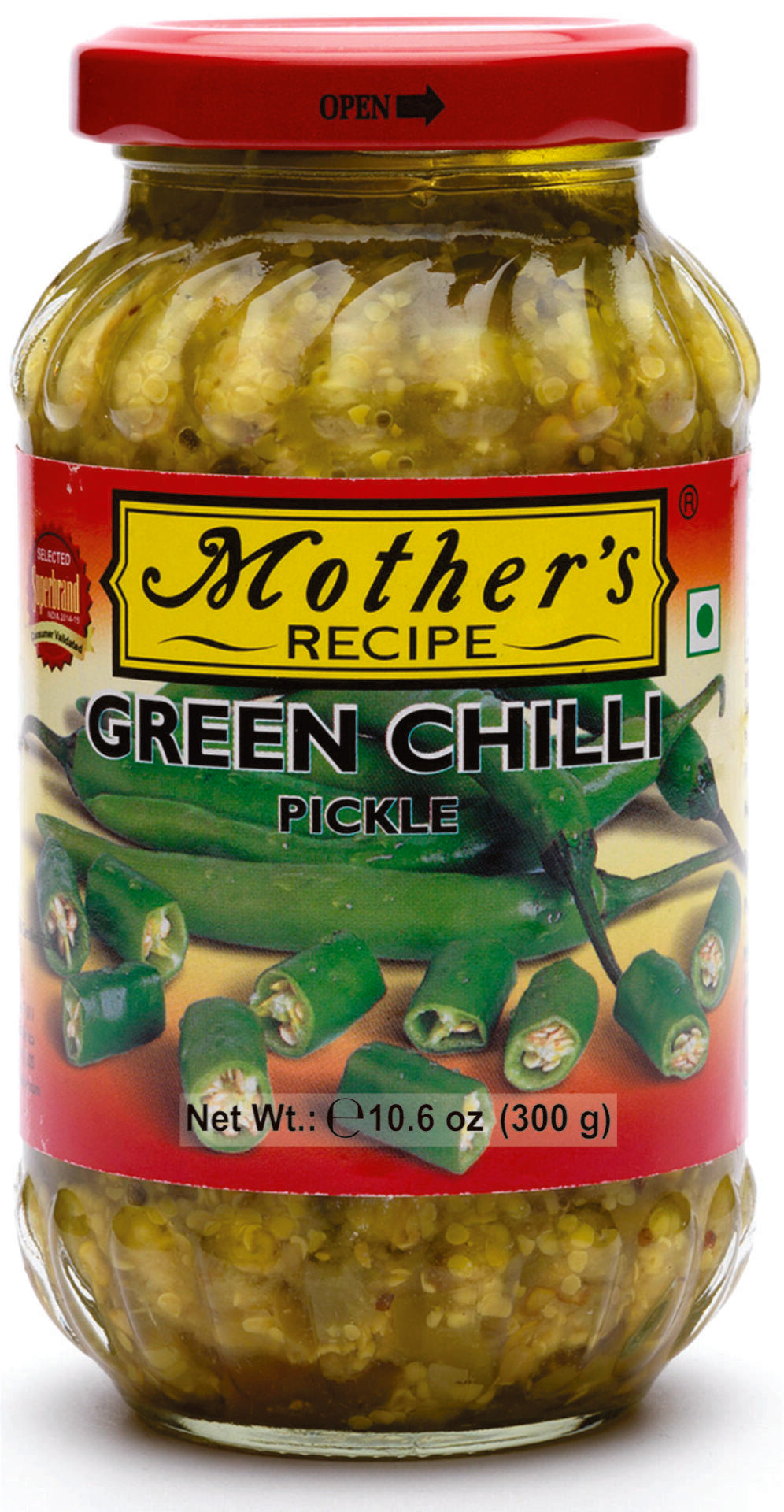 Mother’s Recipe Green Chilli Pickle 300g | Is Green Chilli Pickle Good ...
